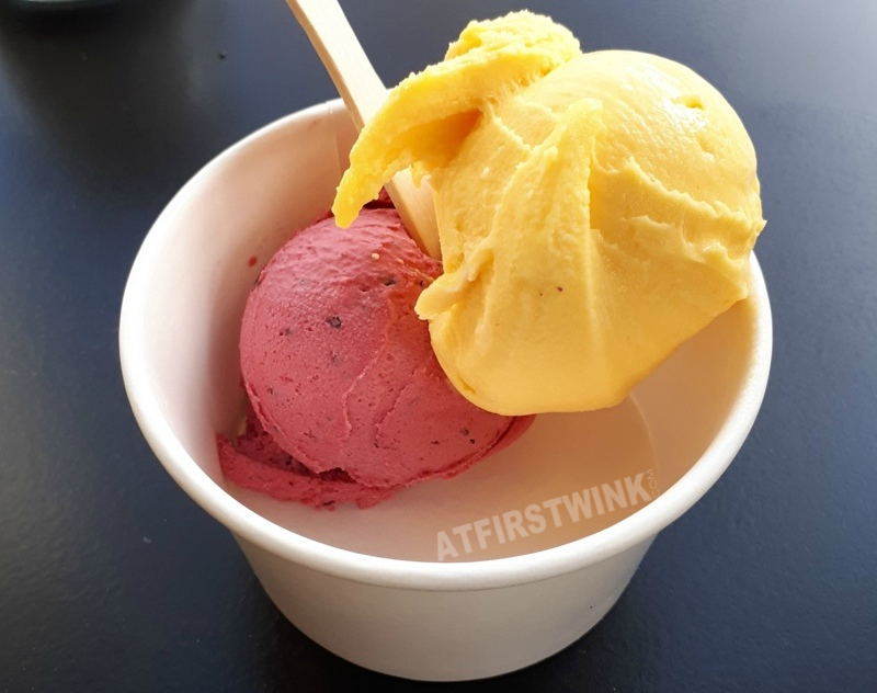 Ice cream at Doppio ijssalon Kralingen