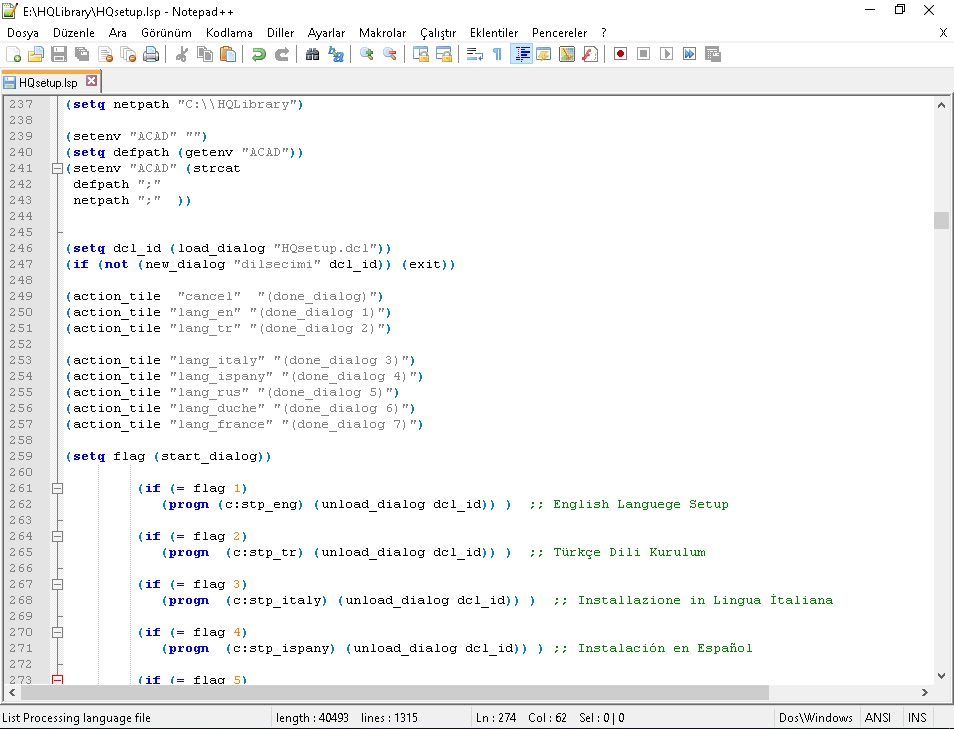 Autolisp dersleri - Hq Library