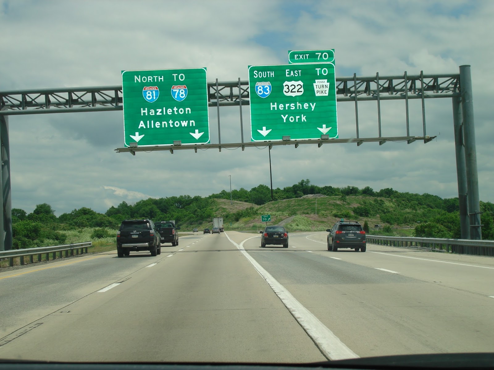 Luke's Signs: Interstate 81 - Pennsylvania (Harrisburg Vicinity)