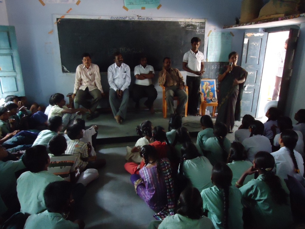 LEAD INDIA 2020 NATIONAL CLUB - HYDERABAD: Report on Z.P.H.S. Dubbaka ...