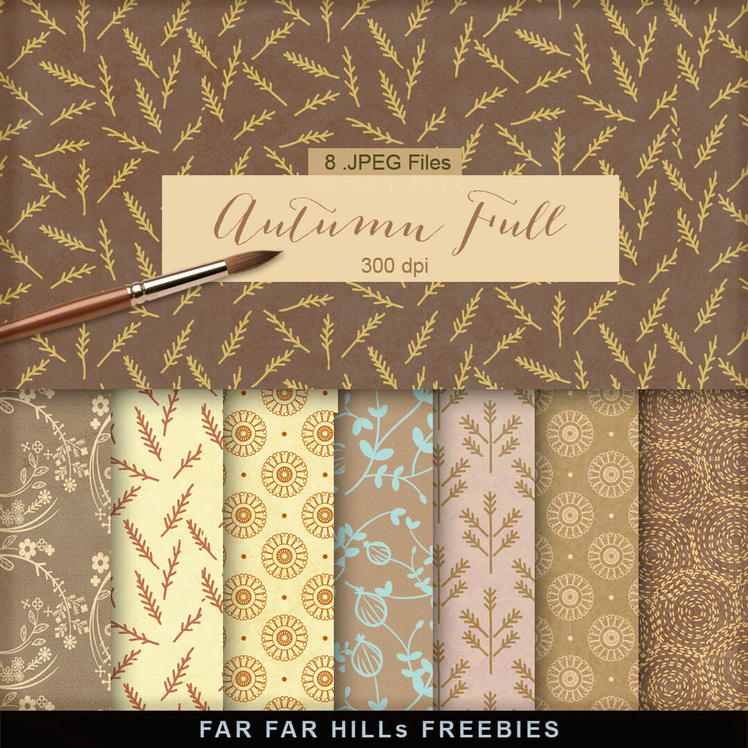 New Freebies Kit of Paper - Autumn Full:Far Far Hill - Free database of ...