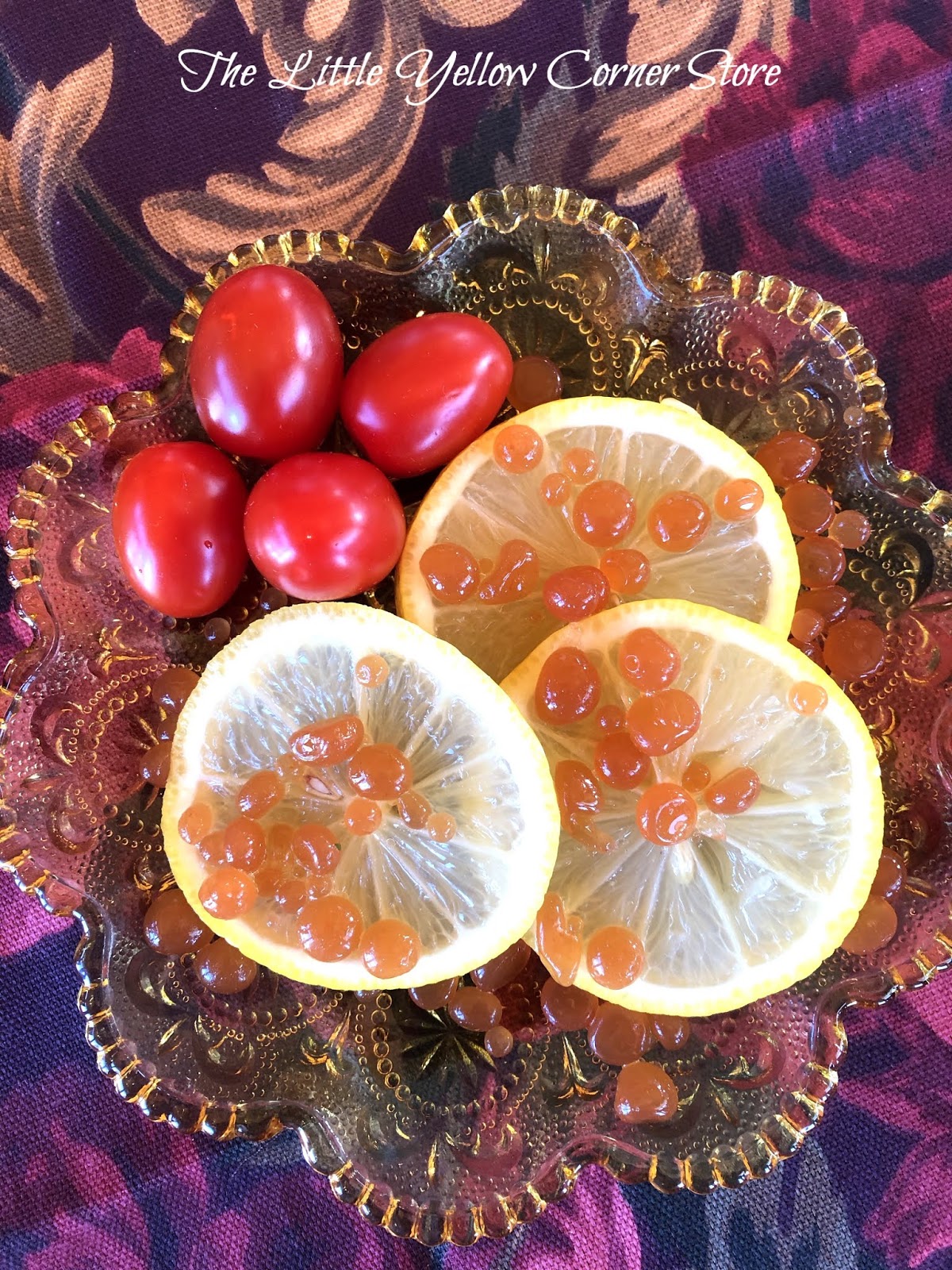 The Little Yellow Corner Store: Sweet or Savory Edible Spheres