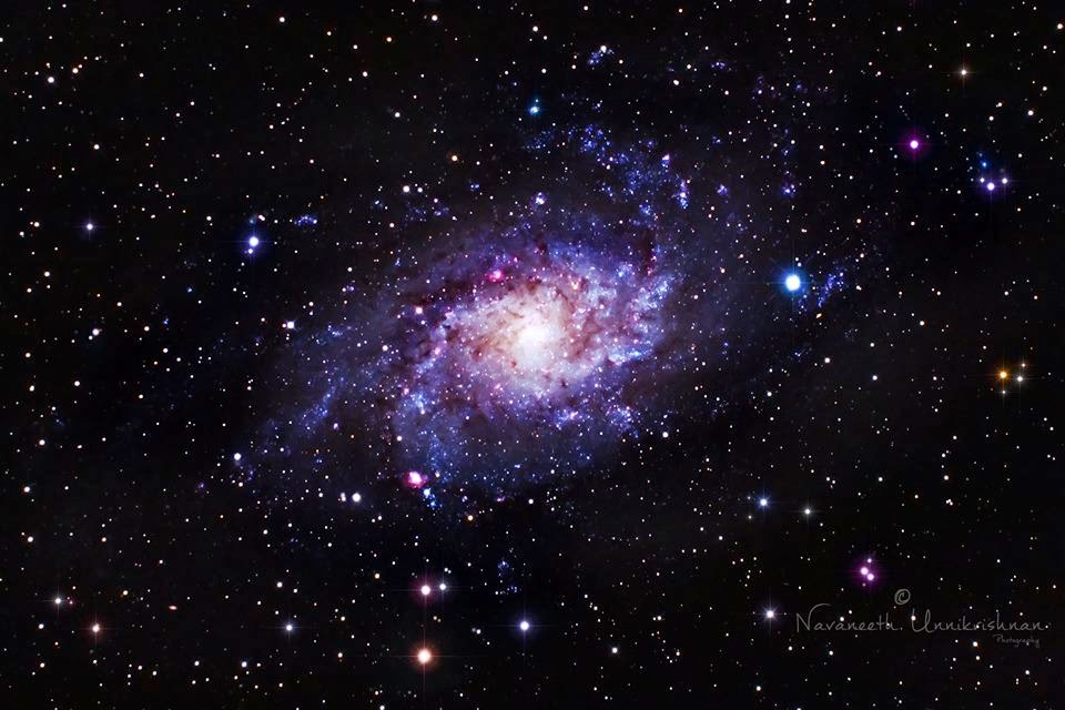 Uzay-Bilim: Üçgen Galaksisi (M33 - NGC 598)