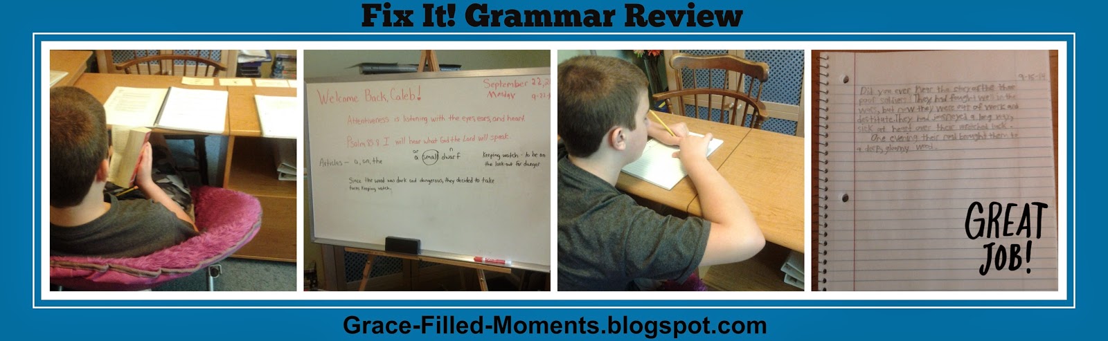Grace-Filled-Moments : Fix It! Grammar from Institute for Excellence in ...