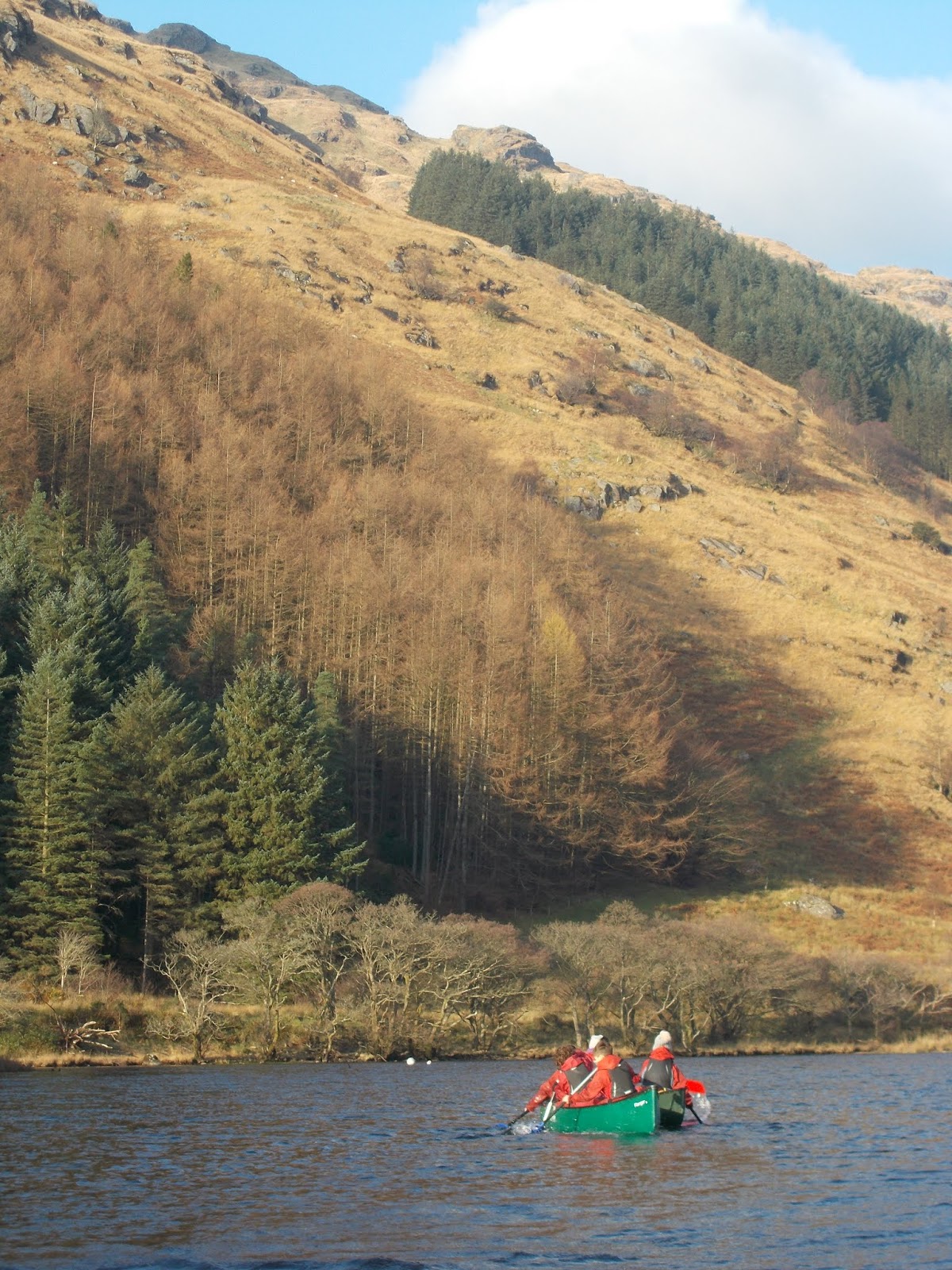 Gylemuir P7 Camp - Benmore! : Morning Activities..... out on the Water!