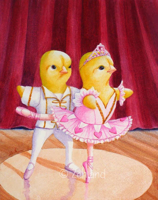 Zehland Stories and Animal Art for Children: A Chickling Ballet ...