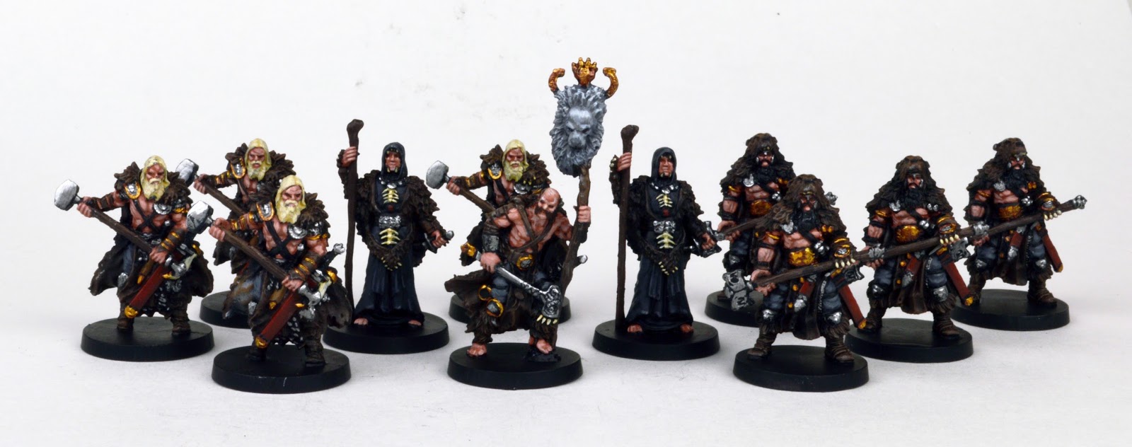 davetaylorminiatures: BLOOD RAGE! - The Vikings