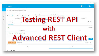 RESTful Web Services Tutorial 4 - Testing the REST APIs using Advanced ...