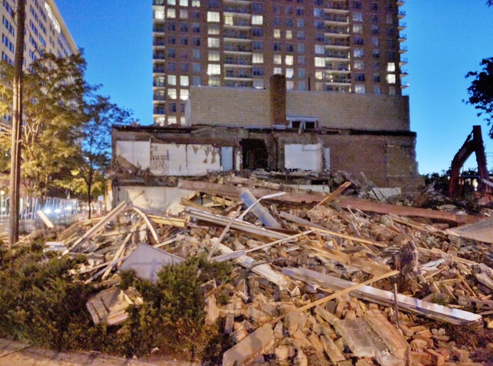 Robert Dyer @ Bethesda Row: Bethesda demolition update: Miller and Long ...