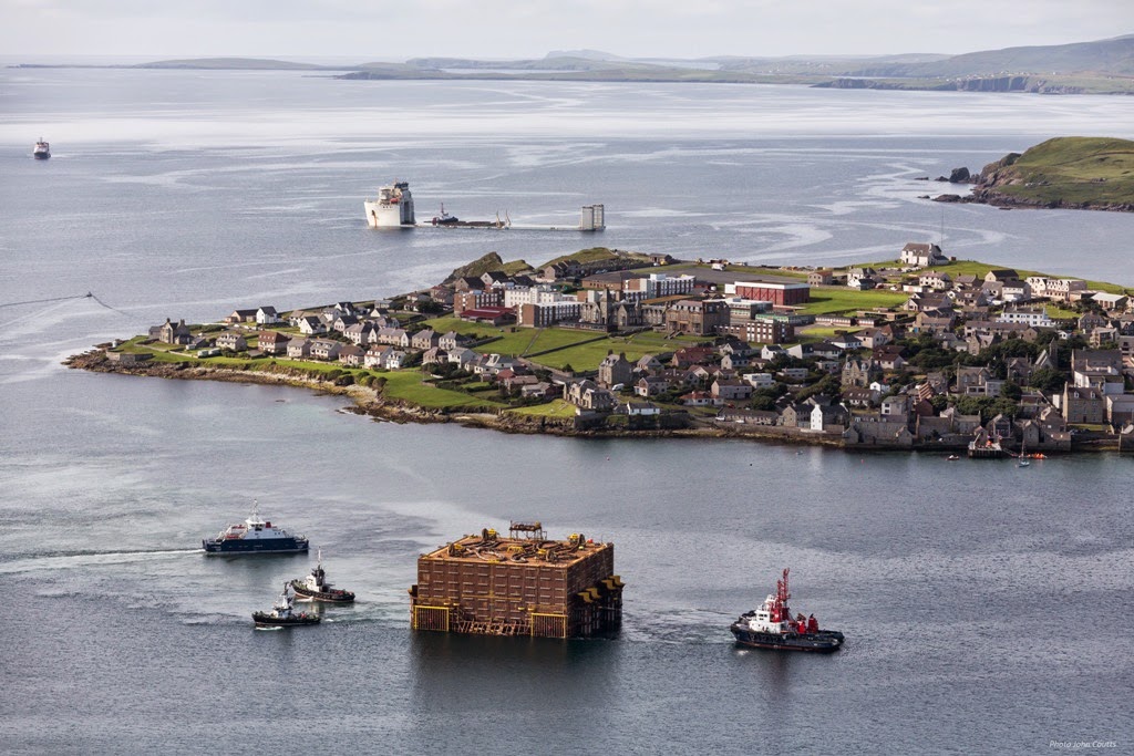 Power from the north : Lerwick Harbour demonstrates capacity with huge ...