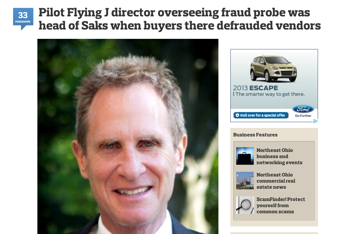 Haslam Family Business FBI & IRS Raid Commentary: The Haslam's Hire ...