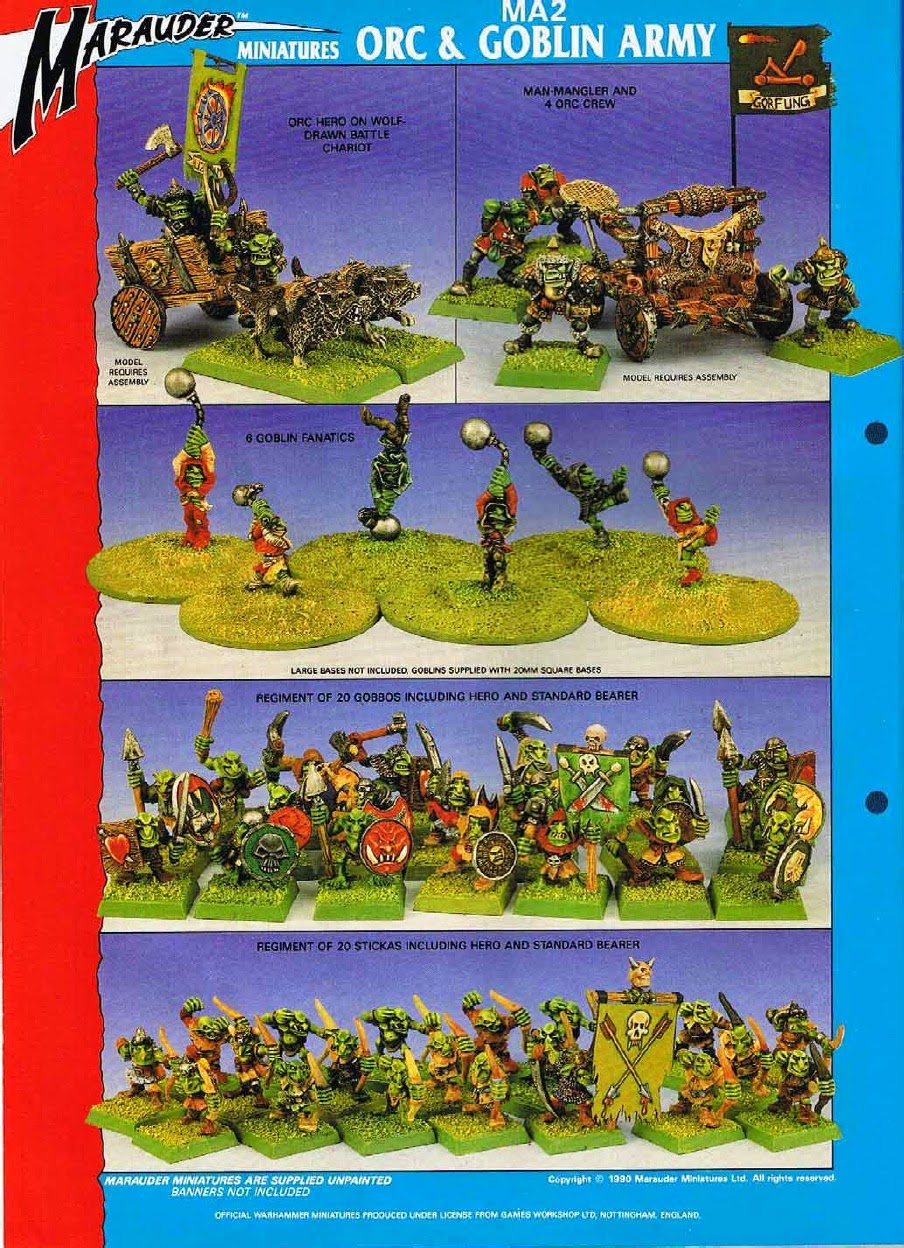 Realm of Chaos 80s: Acceptable in the '80s: Marauder Orc and Goblin Army