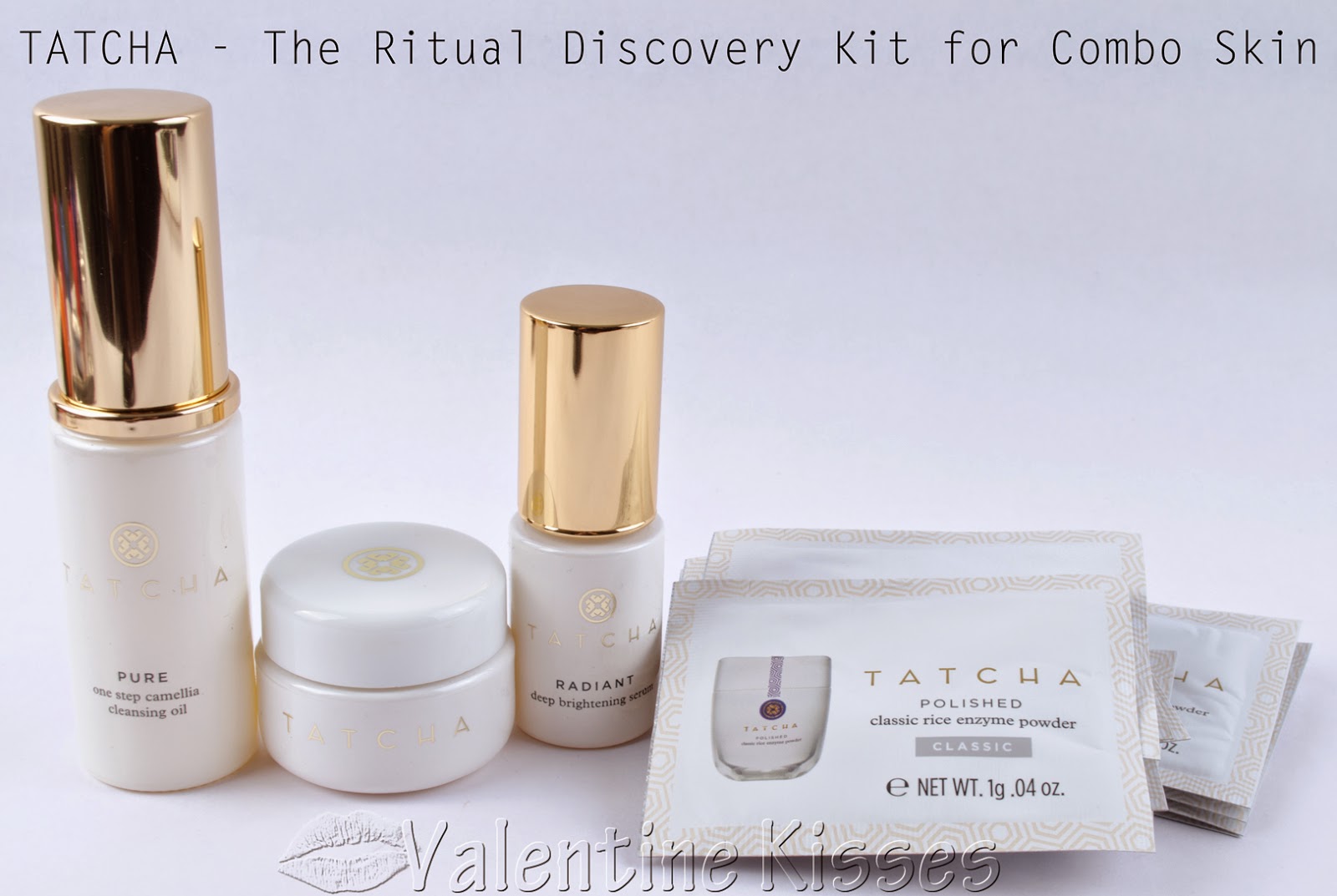 Valentine Kisses: TATCHA The Ritual Discovery Kit for Normal Skin: swatches, reviews!