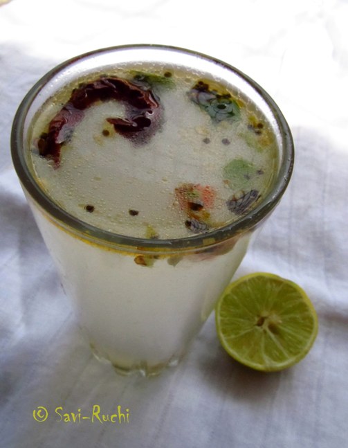 Savi-Ruchi: Nimbe appehuli saaru/Lemon soup: A Havyaka Speciality!