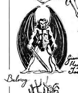Metal Invaders: Winged Demon / Balrog