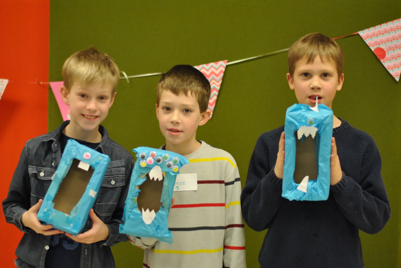 Kate's Kitchen: Valentines Monster Boxes