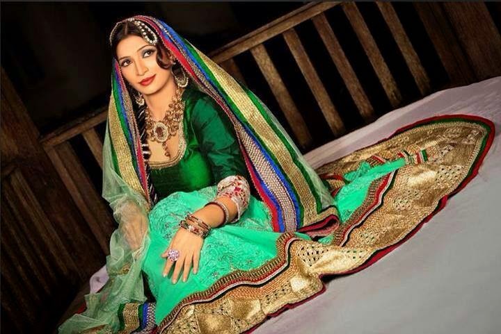 TELUGU WEB WORLD: ACTRESS ANITHA BHATT IN DESI BRIDAL WEAR