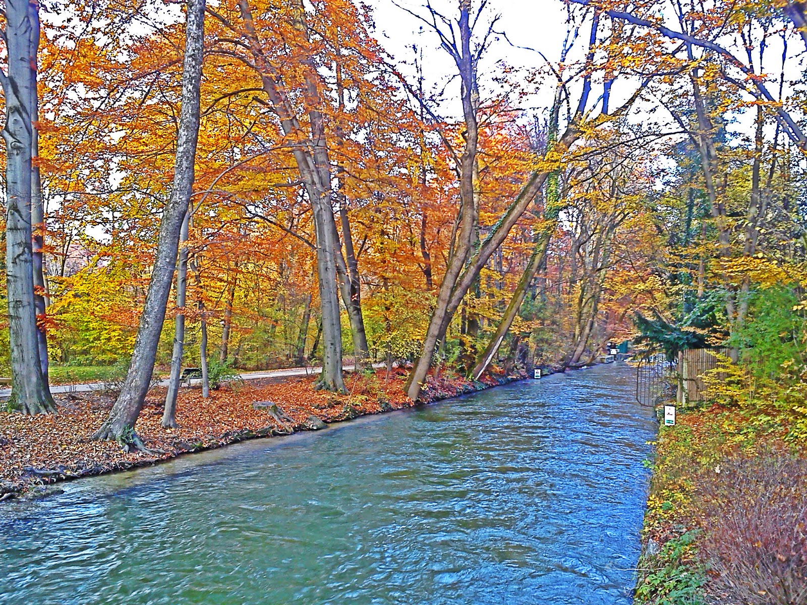 Nanda & Nathan The Travellers: Fall Foliage in Munich, Germany