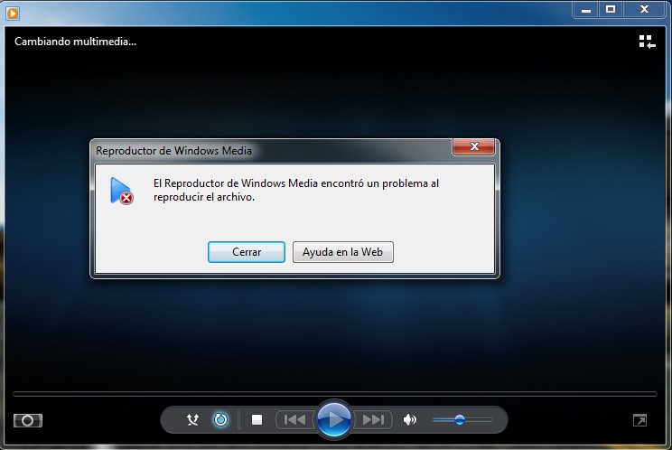 Solucion Mp3 Windows 7: "El reproductor de Windows Media encontro un ...