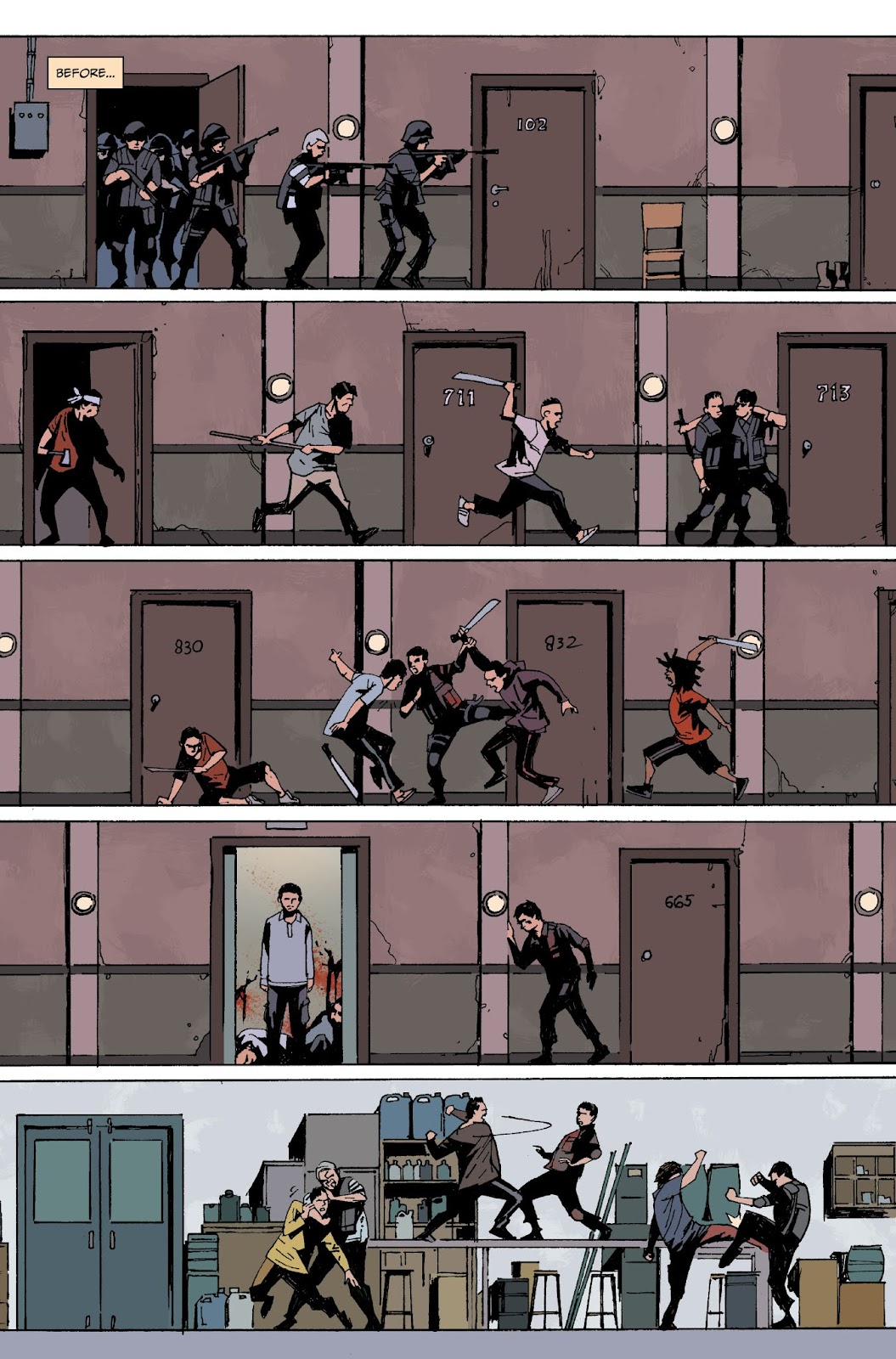 Read online The Raid comic - Issue #3