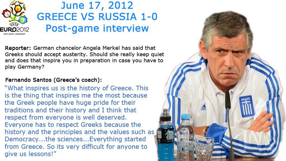 Coach Of Nat. Soccer Team - The World Should Respect Greece! (VIDEO ...