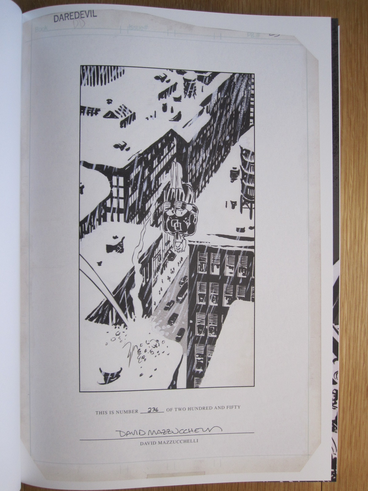 my absolute collection: David Mazzucchelli's Daredevil Born Again ...