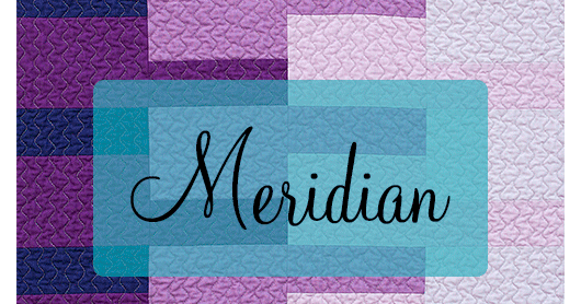 Little Bluebell: Finished Quilt: Meridian