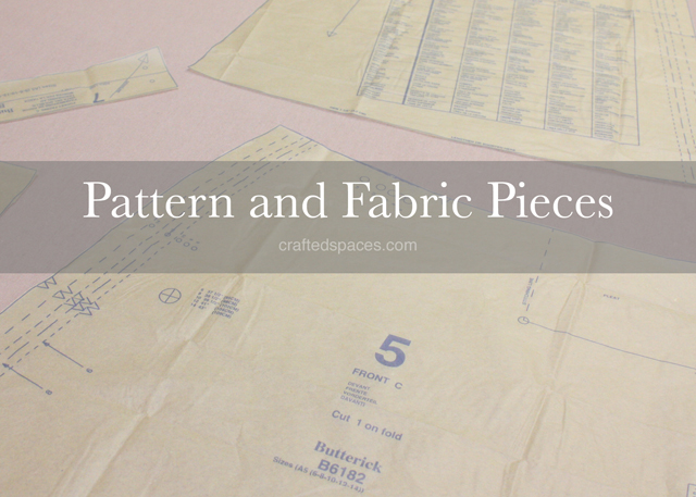 Crafted Spaces: How To Cut Pattern And Fabric Pieces