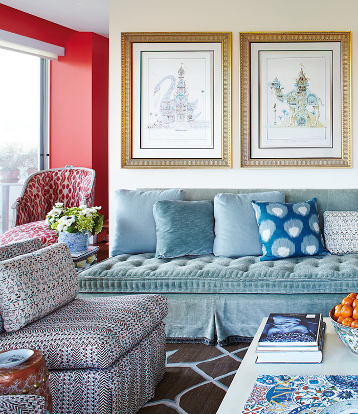 Lisa Fine Decorates a Dallas Apartment