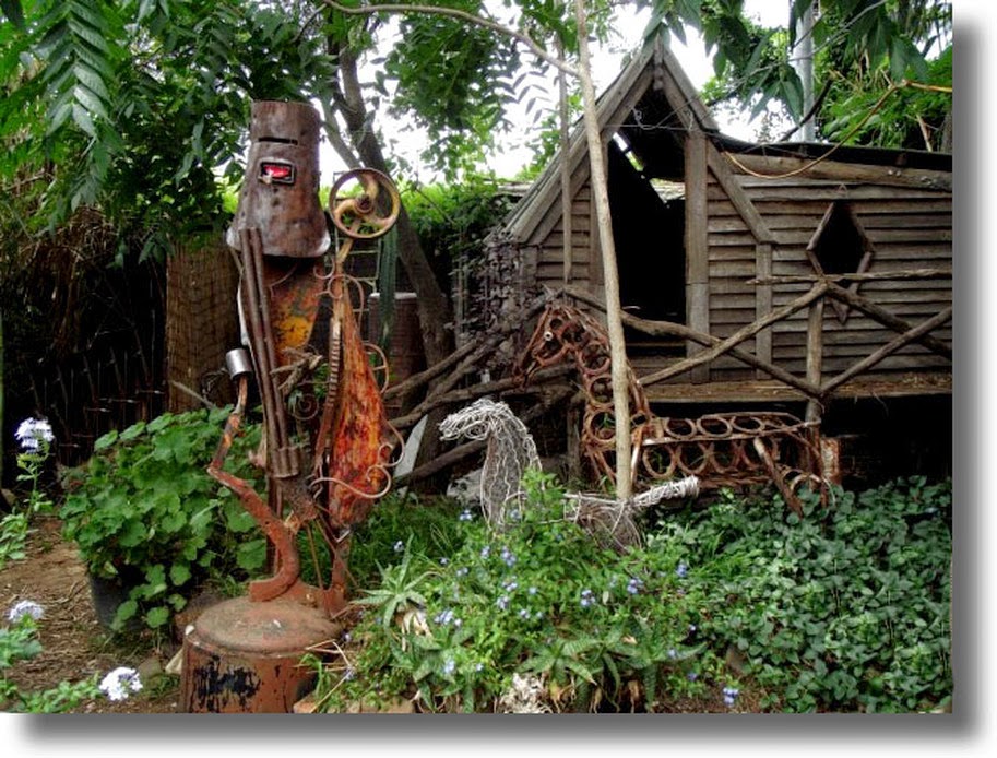 How to Recycle: Heavy Metal Waste to Art Sculpture