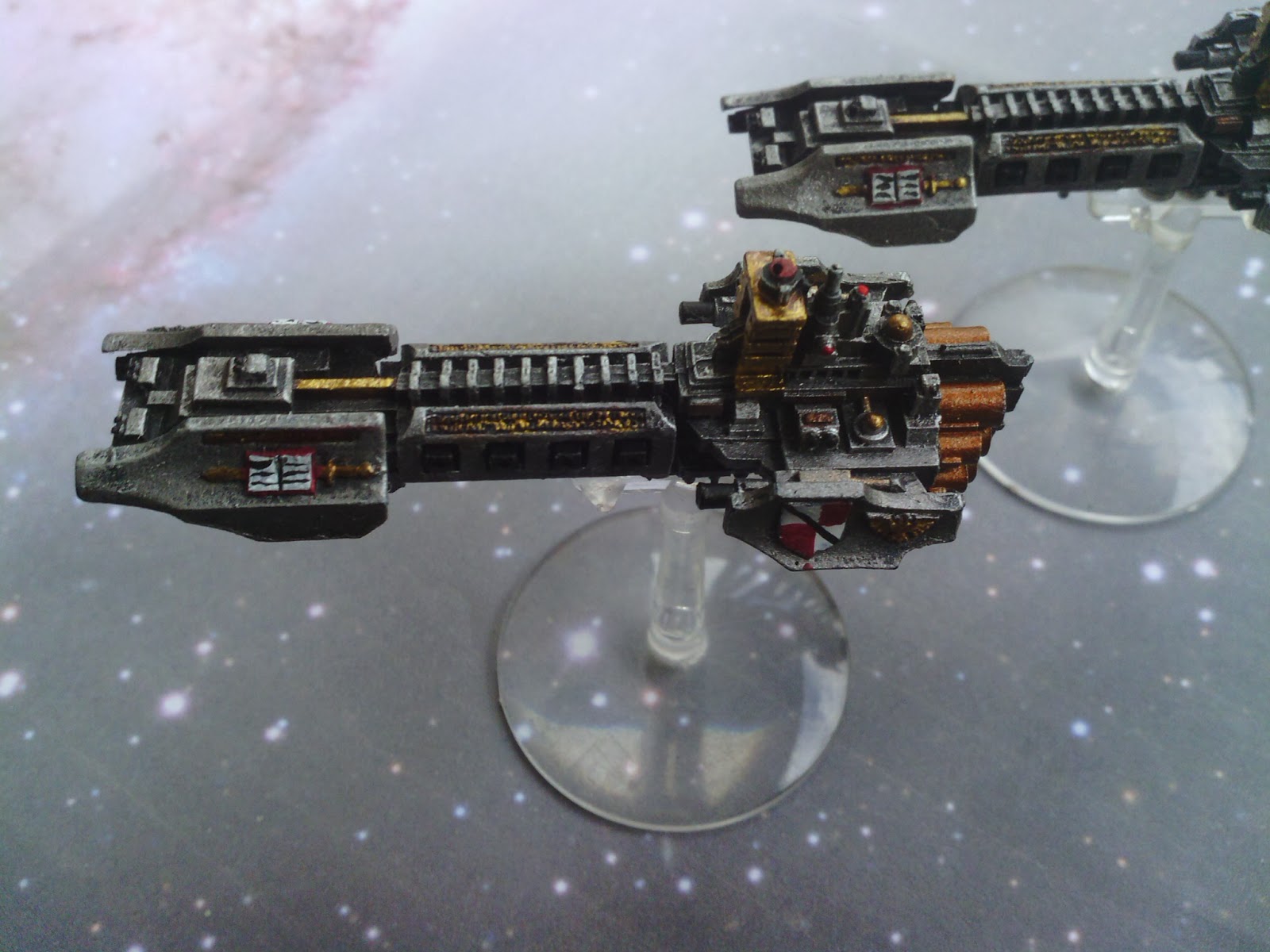 Warhammer 40k Miniatures in Guatemala: Grey knight strike cruisers BFG