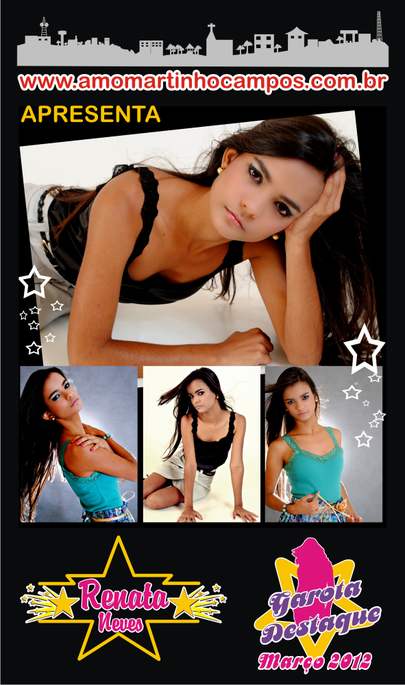 www.amomartinhocampos.com.br: Renata Neves já está no site...