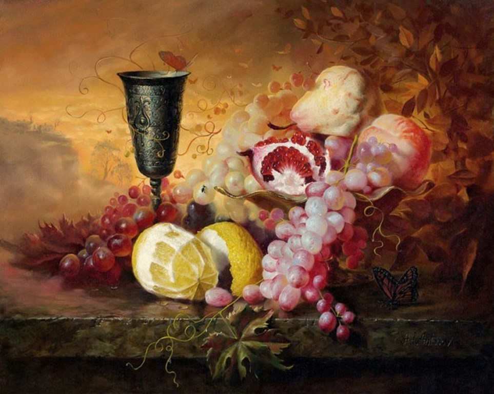 El arte es su máxima expresión : Galería de Bodegones Realistas, Alexei ...