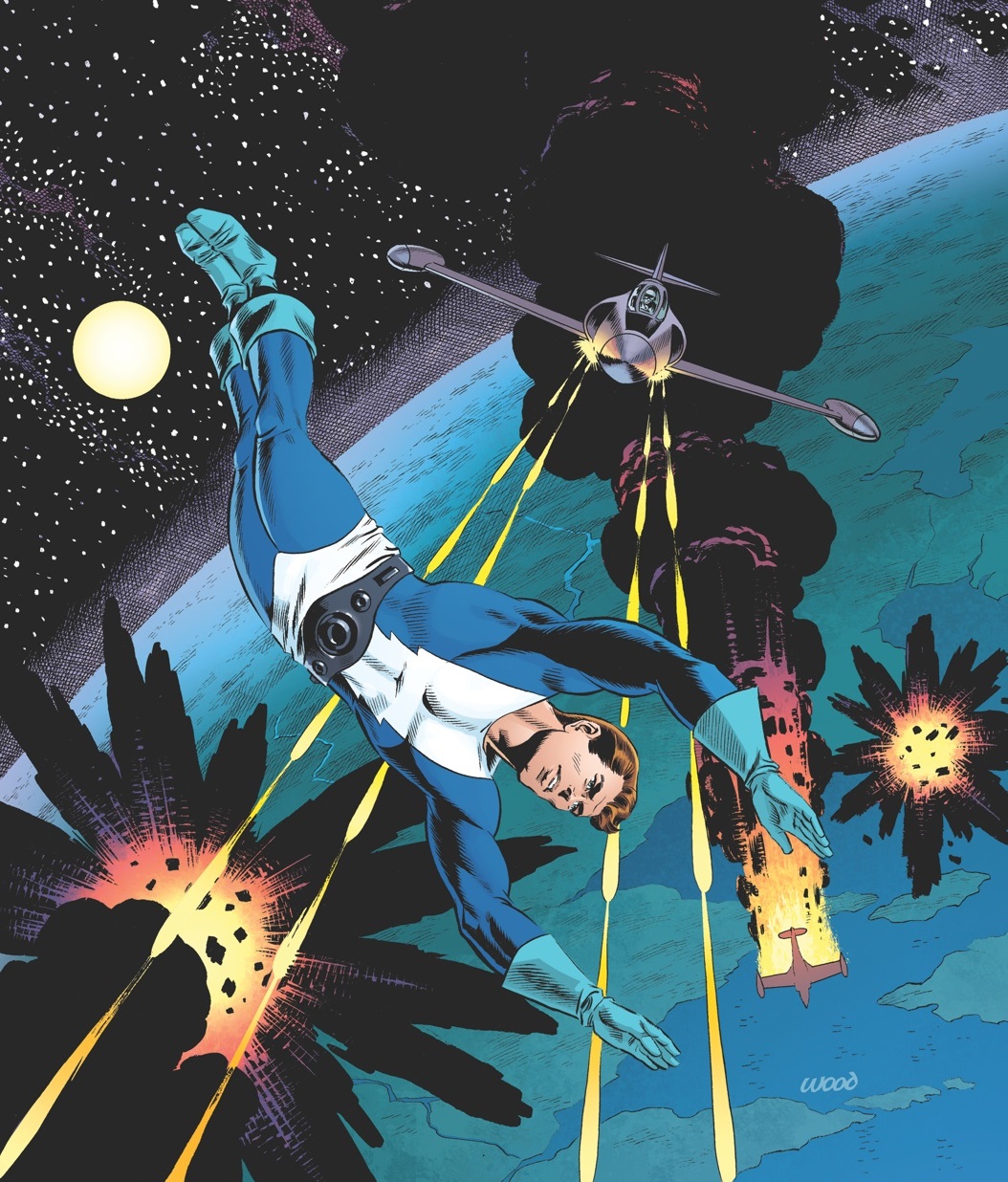 Cap'n's Comics: Dynamo #3 Cover by Wally Wood