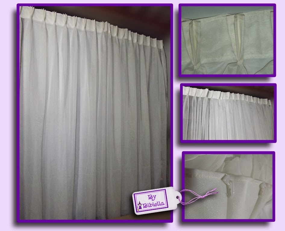 Essa cortina também confeccionada em Voil mas diferente da outra foi ...