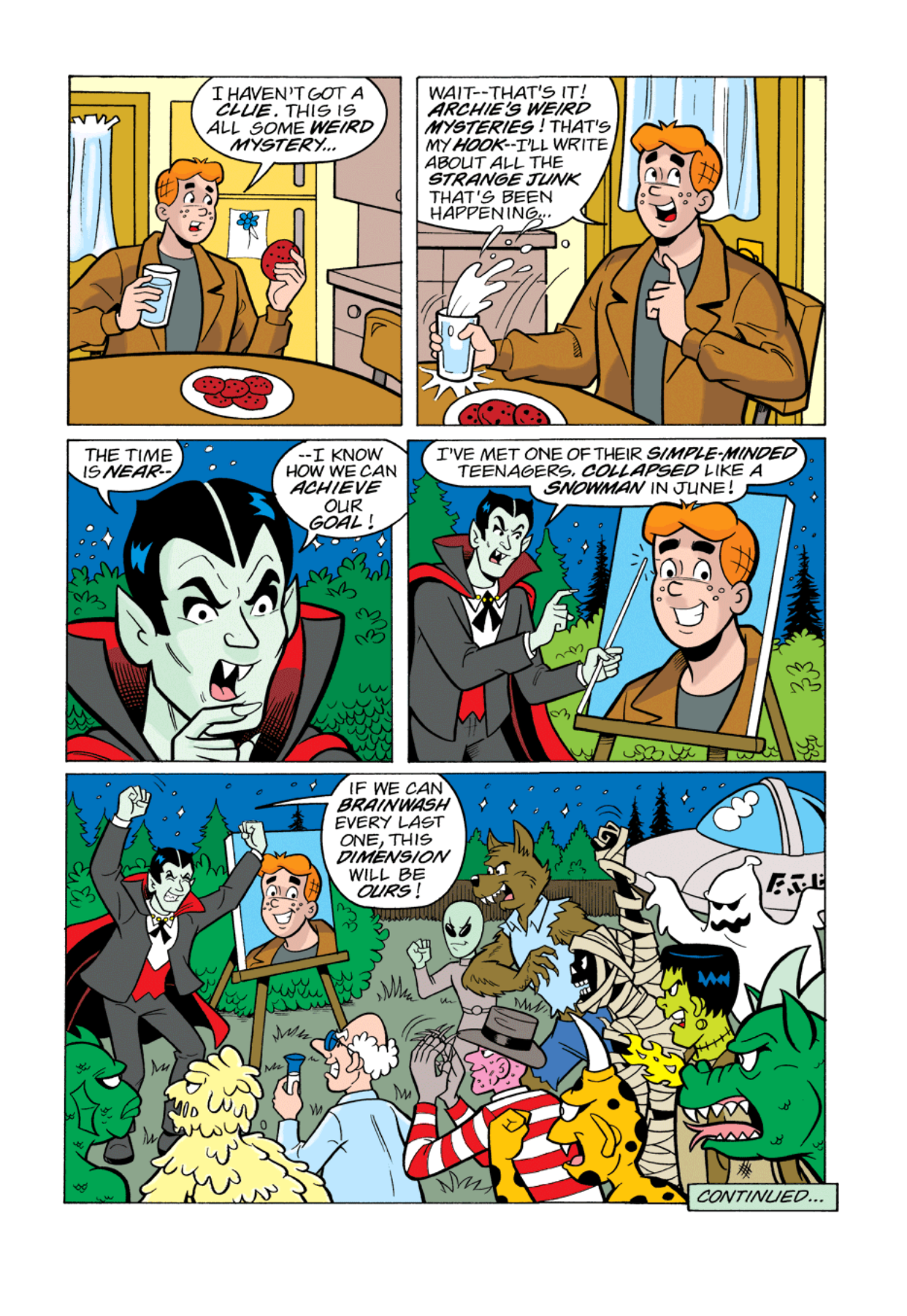 Read online Archie's Weird Mysteries comic - Issue #1