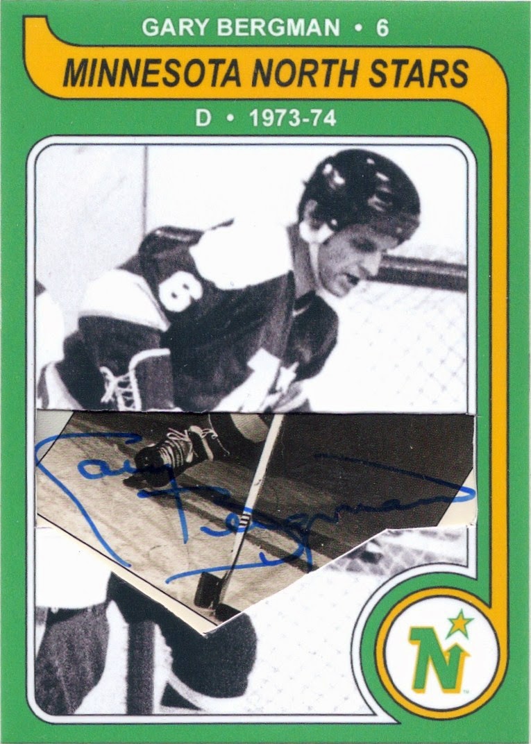 Minnesota Sports Autograph Project: GARY BERGMAN
