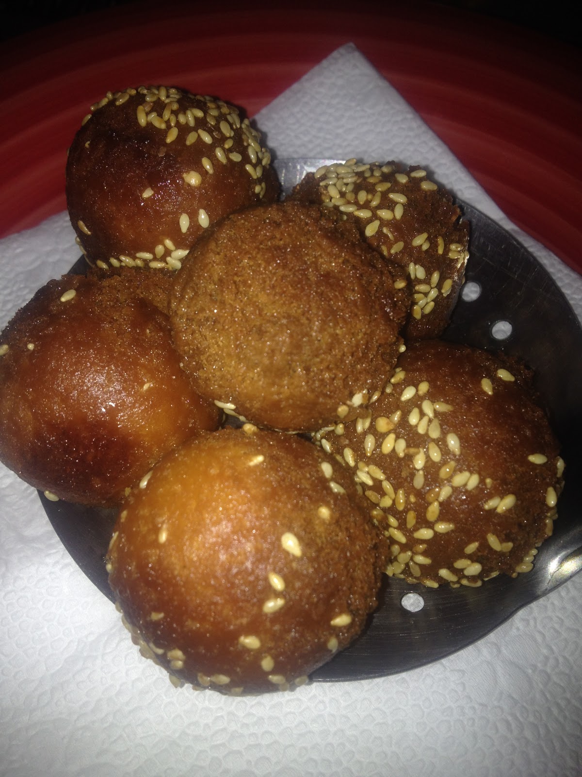 Mauritian and Fusion Cuisine: Sesame Balls-Gateau gingeli
