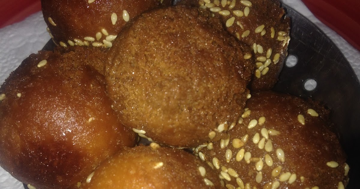 Mauritian and Fusion Cuisine: Sesame Balls-Gateau gingeli