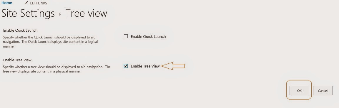 Enable Tree View in SharePoint 2013 and Online | SharePoint Waves