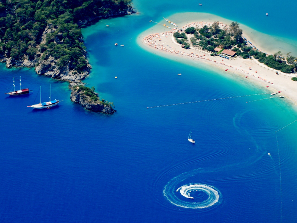Oludeniz lagoon Fethiye(Blue Lagoon) Turkey ~ Great Panorama Picture