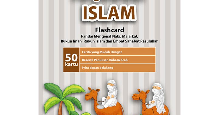 Flashcard Pengetahuan Islam - SEBUTIK EDUTOYS