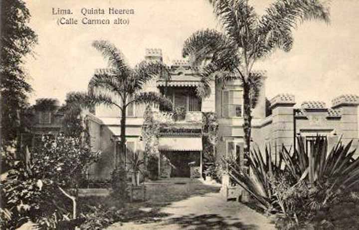 Quinta Heeren - Barrios Altos en Lima - Perú