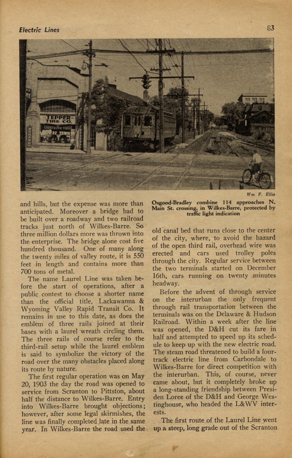 Frank's Place: Laurel Line 1951