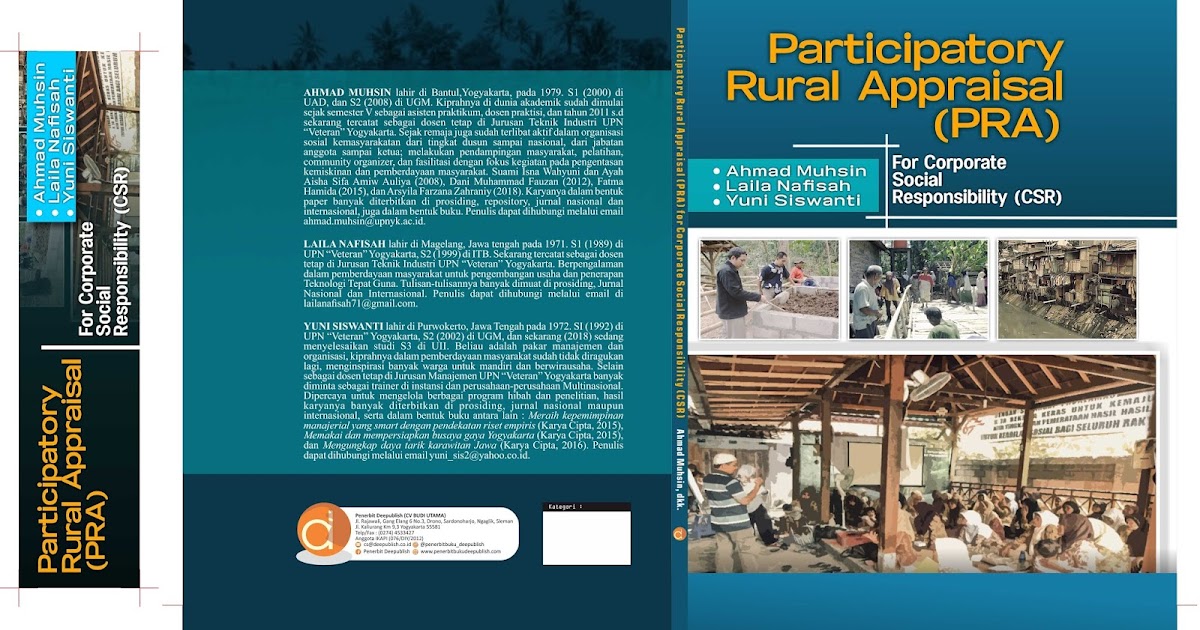 Buku Participatory Rural Appraisal (PRA) for Corporate Social ...