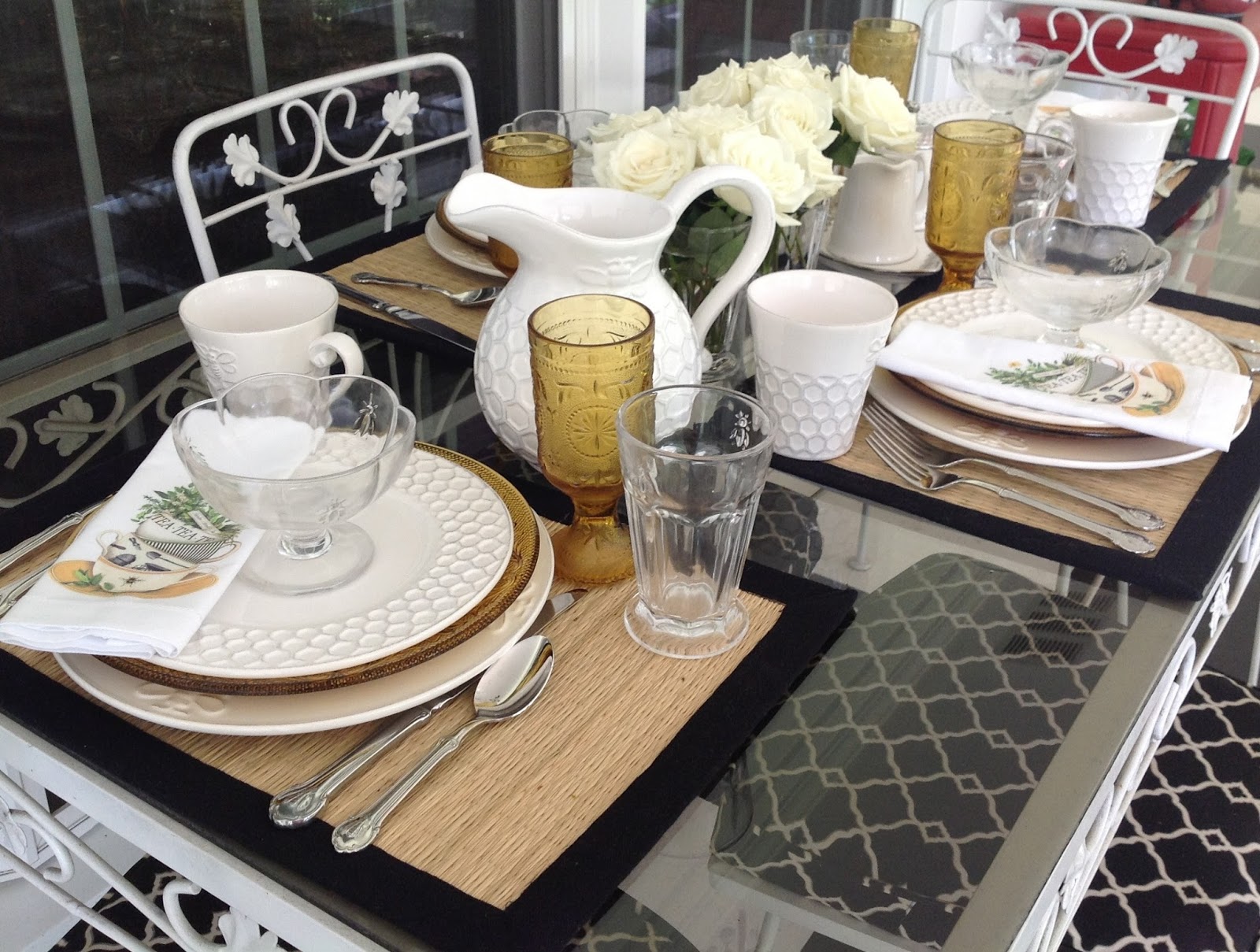 Beeutiful By Design: Bee Breakfast on the Porch Beeutiful By Design: Bee Breakfast on the Porch