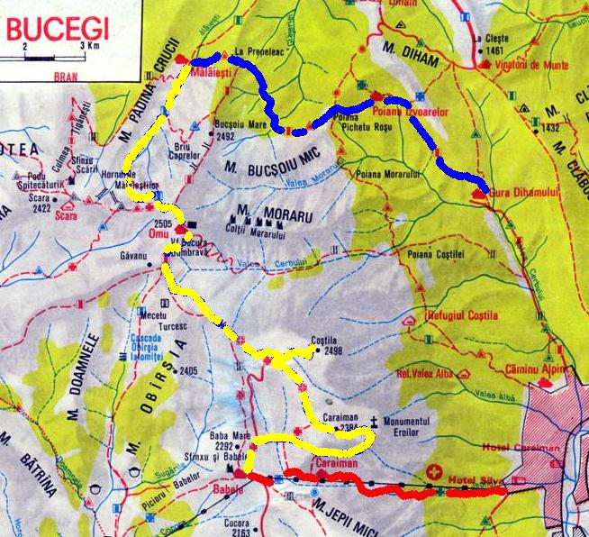 Daniela: 24-26 august 2012 - BUCEGI (II): Vf. Caraiman - Vf. Coştila ...