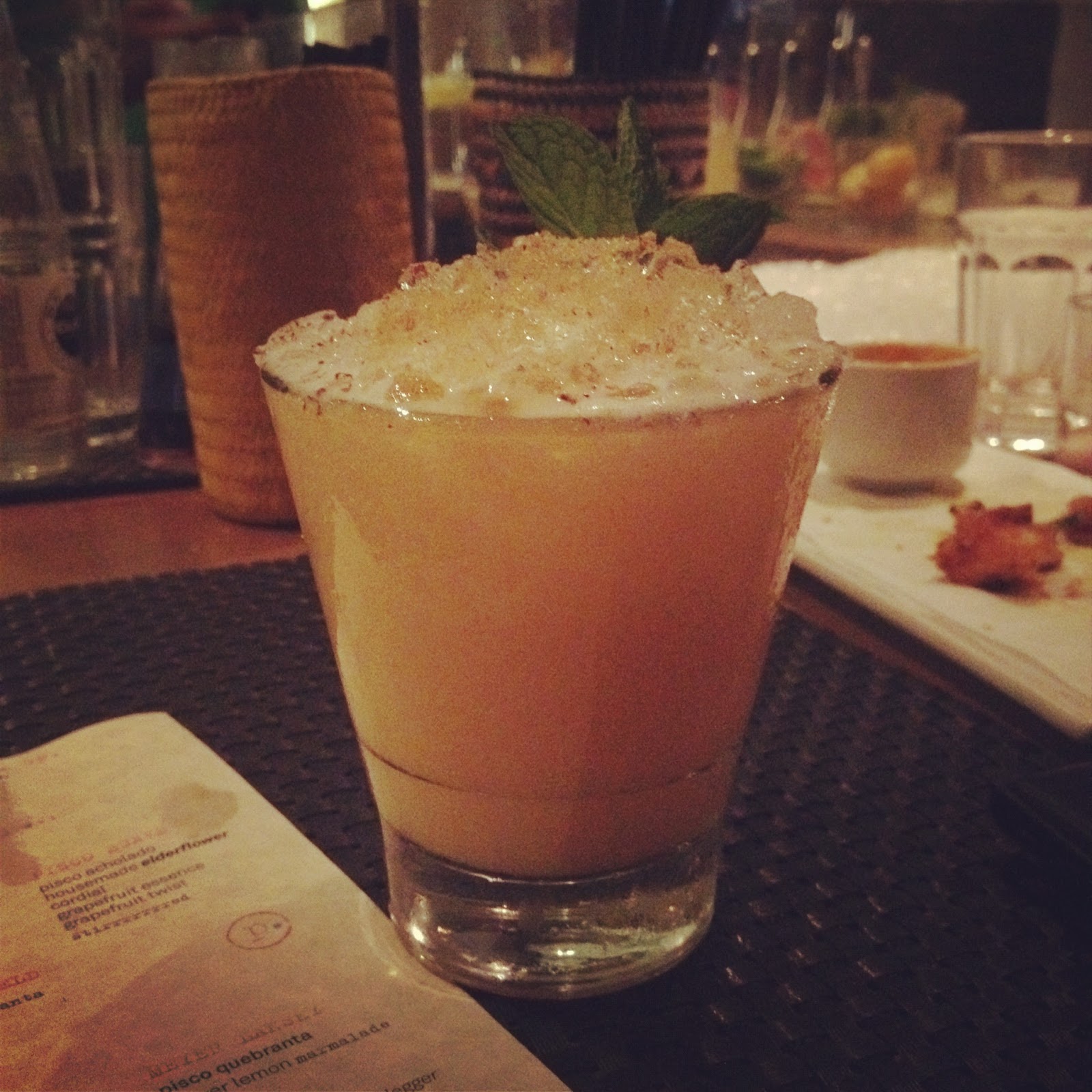 The Lush Chef: Libation Location: Picca