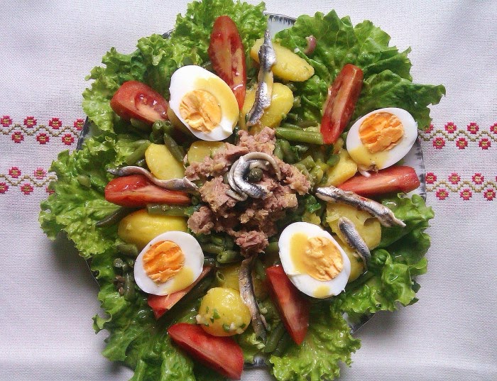 Receta Gatimi Shqip: Sallate Nicose (receta me foto per cdo hap)