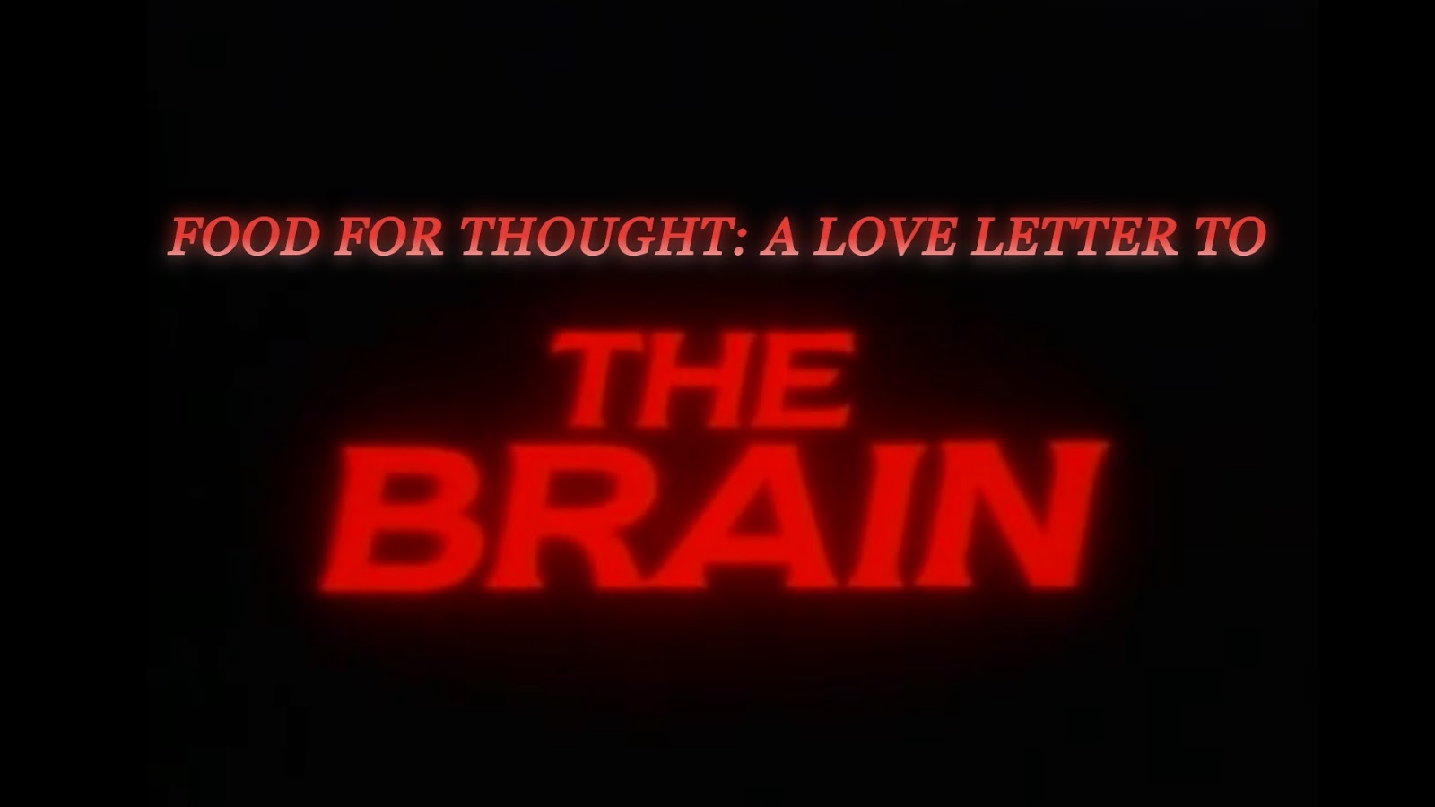 MCBASTARD'S MAUSOLEUM: THE BRAIN (1988) (Scream Factory Blu-ray Review)
